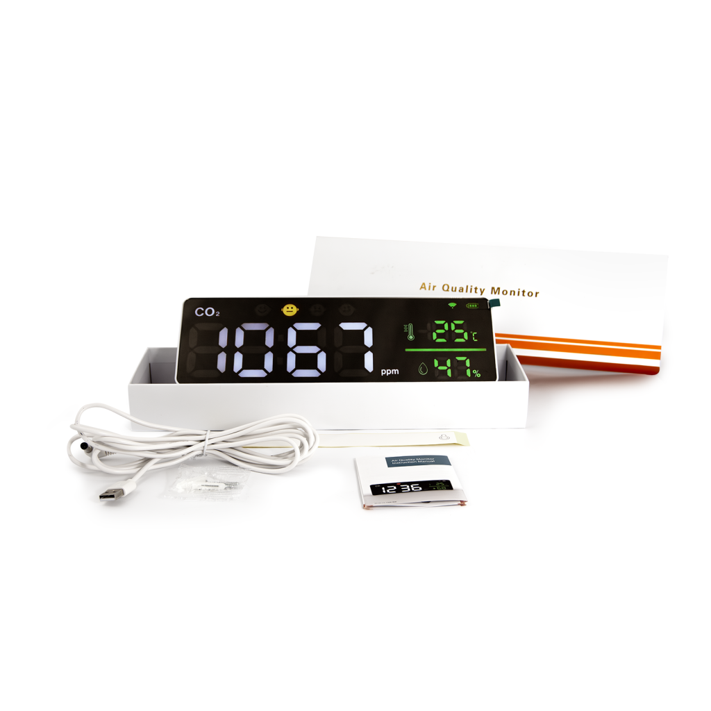 Chytrý měřič kvality vzduchu CEL-TEC CO2 Meter 27 autonomní | CEL-TEC