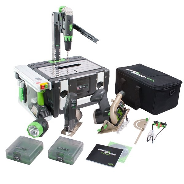 Sada aku nářadí POWER8 WORKSHOP Eco WS3E 18V | CEL-TEC